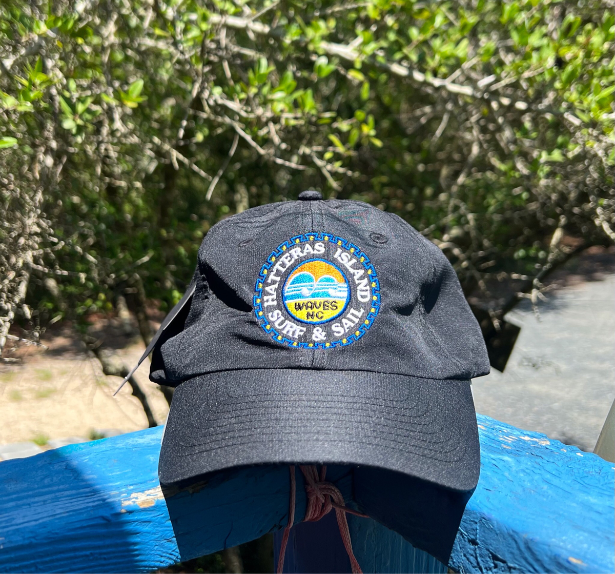 HISS Logo Hat-Polytechnic Velcro Back – HISSwavesnc